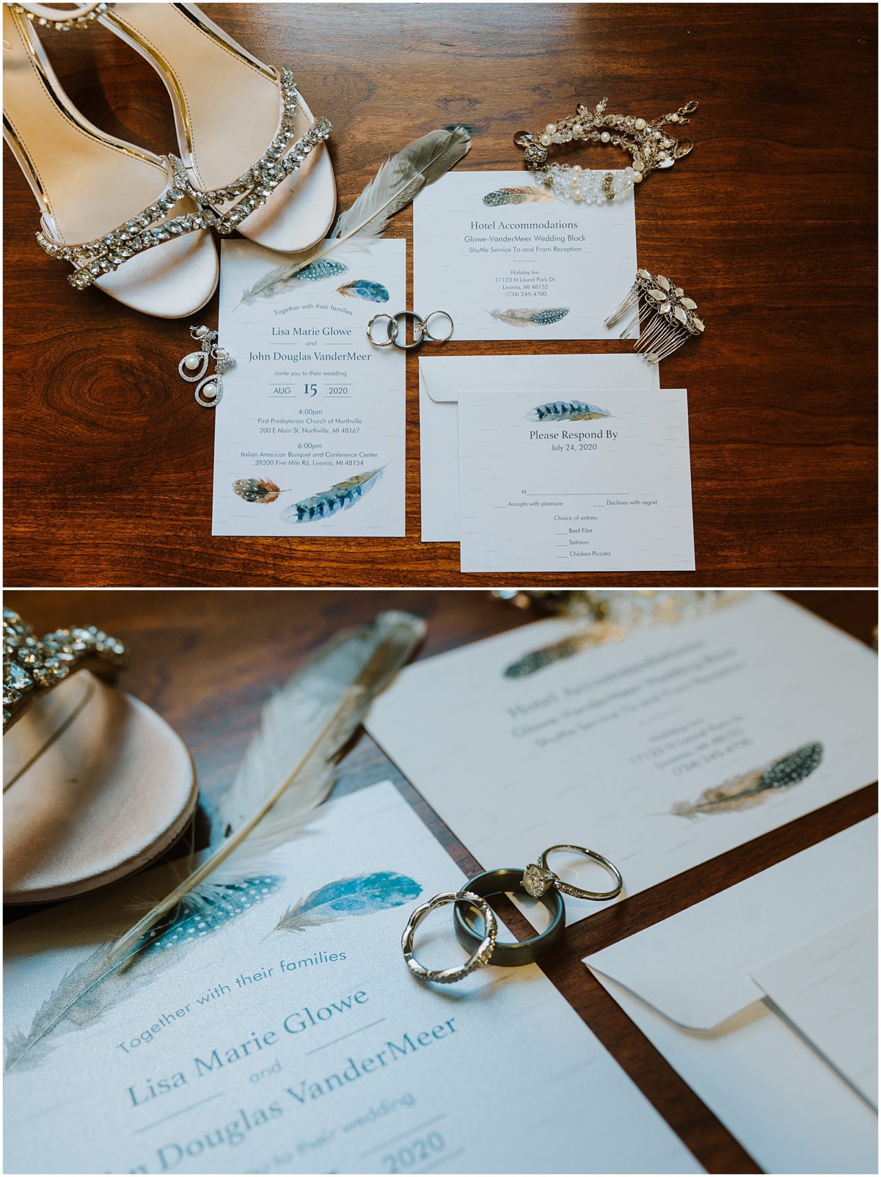 Summer Detroit Backyard Wedding | Madalyn Muncy Photography